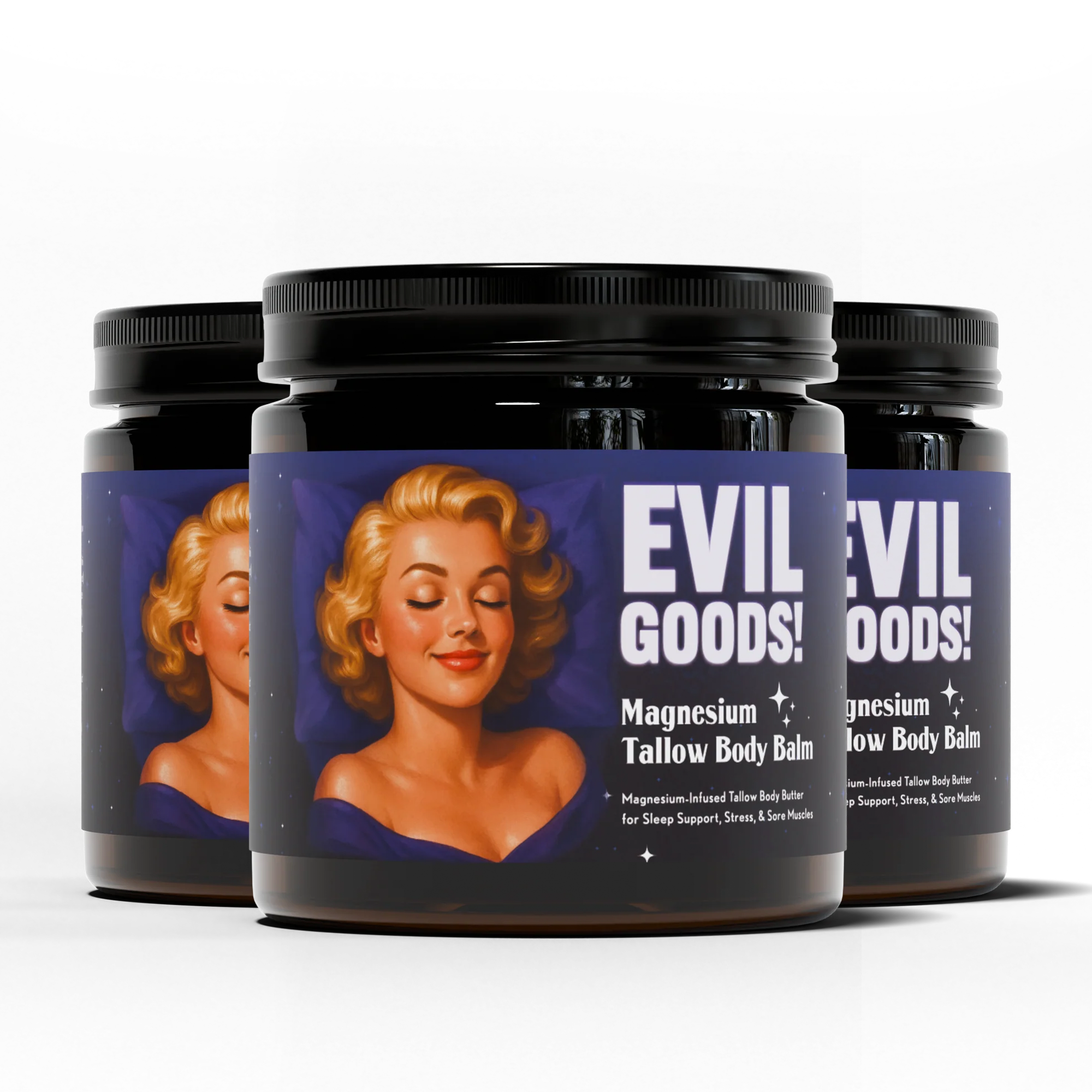 Magnesium Tallow Balm - 3-Pack Bundle