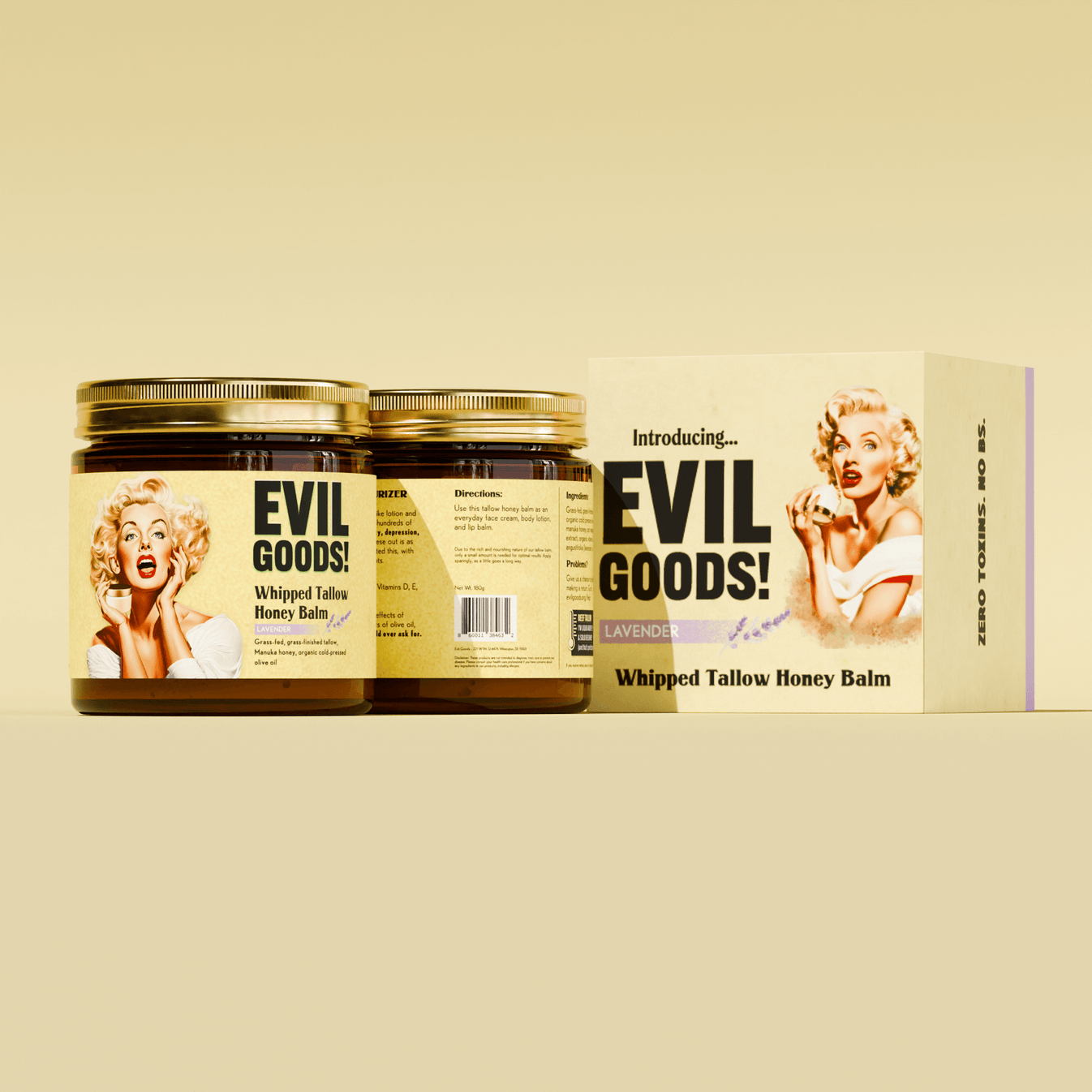 Evil Goods – World's BEST Beef Tallow Balm